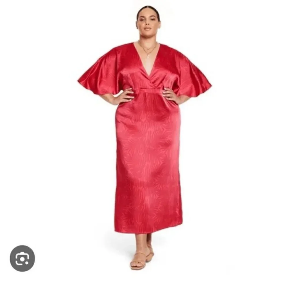 Fe Noel X Target | Dresses | Fe Noel X Target Palm Leaf Contrast ...